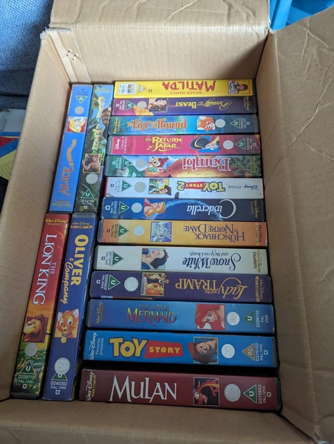 DISNEY VHS BUNDLE £5.50 - PicClick UK