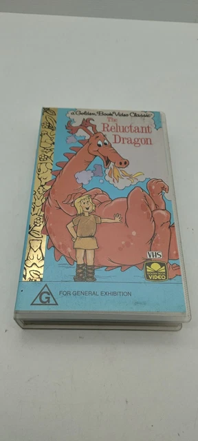 THE RELUCTANT DRAGON VHS Little Golden Book - VHS Tape £6.08 - PicClick UK