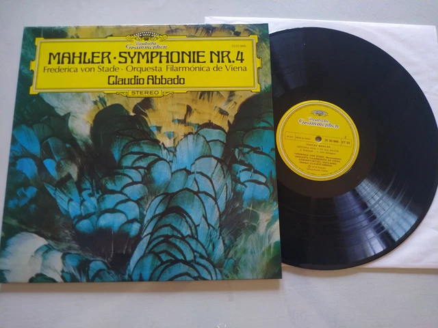 MAHLER SYMPHONIE NO 4 Von Stade Abbado Deutsche 1978 - LP 12 " vinile VG/VG Am EUR 24,74 ...