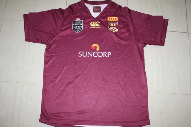 QLD MAROONS STATE of origin kid's Jersey , WITH DEFECTS $29.99 ...