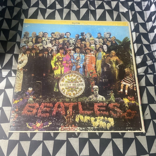 THE BEATLES SGT Peppers Lonely Hearts Club Band LP SMAS-2653 Capitol ...