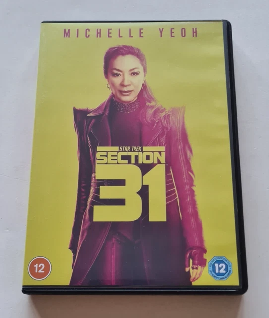 STAR TREK SECTION 31 DVD 2025 Michelle Yeoh Omari Hardwick Sam ...