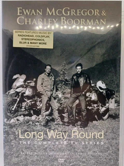 LONG WAY ROUND THE COMPLETE TV SERIES DVD Ewan McGregor Charley Boorman ...