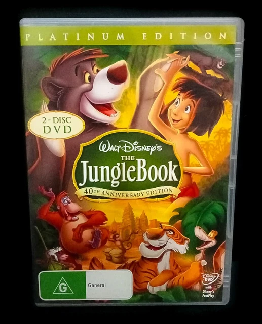 JUNGLE BOOK, THE (Special Edition, DVD, 1967) $9.99 - PicClick AU
