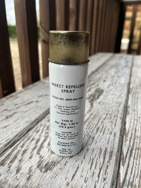 VIETNAM WAR INSECT Repellent Spray Us Army Usmc EUR 1,16 - PicClick IT