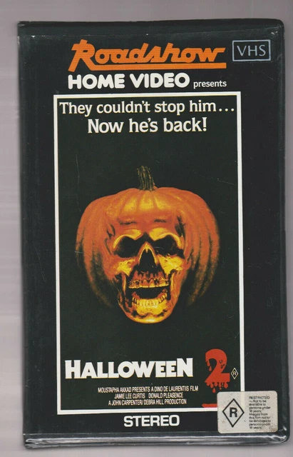 RARE VHS VIDEO Tape HALLOWEEN 2 Clamshell Ex-Rental Roadshow Home $765. ... RARE VHS VIDEO Tape HALLOWEEN 2 Clamshell Ex-Rental Roadshow Home $765. ...