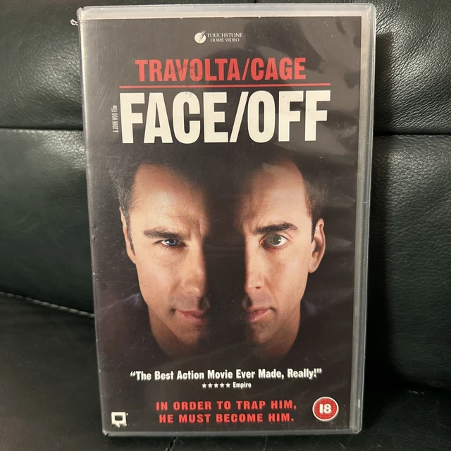 FACE OFF TRAVOLTA/CAGE Big Box Ex Rental Vhs Video!! Free Delivery EUR ...