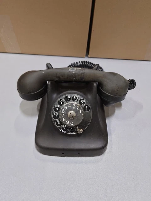 VINTAGE ROTARY DIAL Telephone - Working, Signs of Wear £34.06 - PicClick UK