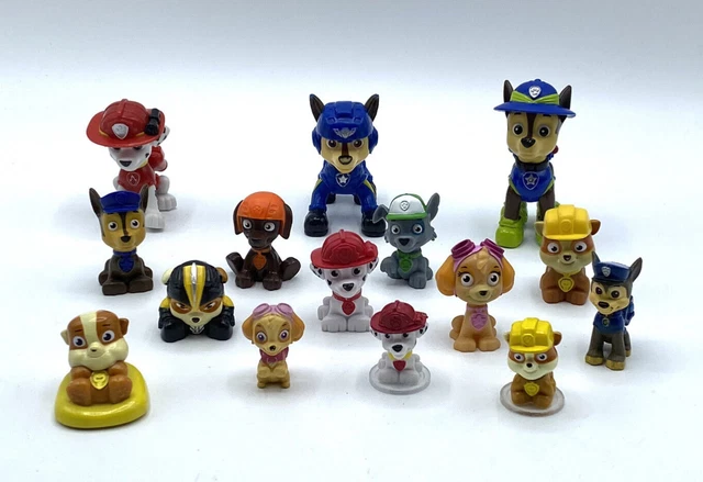 PAW PATROL FIGURE Bundle Various Sizes Bundle Of 15 £8.95 - PicClick UK