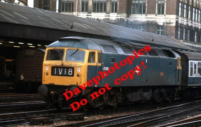 ORIGINAL 35MM Slide Diesel /Steam Train / Engine Railway 20030 + 20142 ...