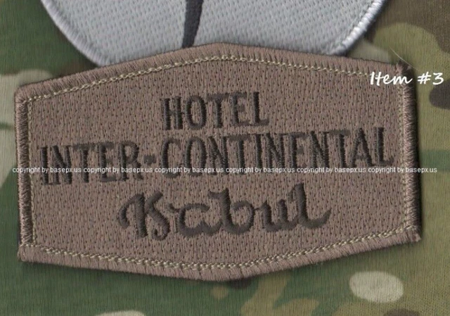 CIA SOG DIPLOMATIC SECURITY DSS vêlkrö PATCH: HOTEL INTER-CONTINENTAL ...