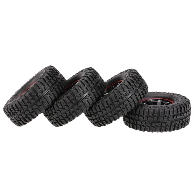 4PCS 1.9 INCH 103mm 1/10 Rock Crawler Tires and Wheel Rims Set for D90 SCX10 £23.70 - PicClick UK