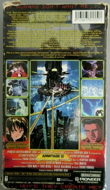 1997 ARMITAGE THE Third Poly Matrix VHA Tape Kiefer Sutherland Animated ...