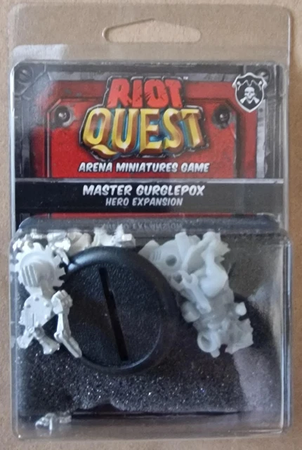 RIOT QUEST MASTER Gurglepox Hero Expansion Warmachine and Hordes CRYX £ ...