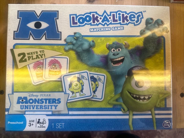 DISNEY PIXAR MONSTERS University look a likes matching game £7.99 ...