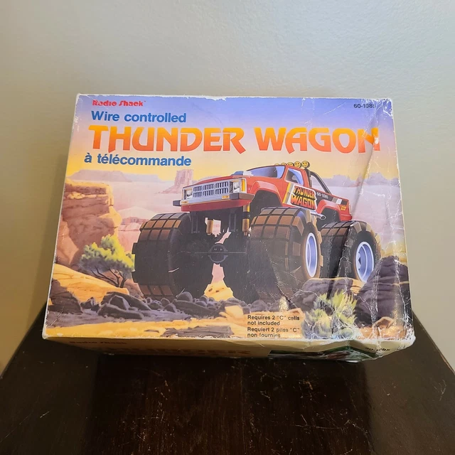 RADIO SHACK WIRE Controlled Thunder Wagon $25.00 - PicClick CA