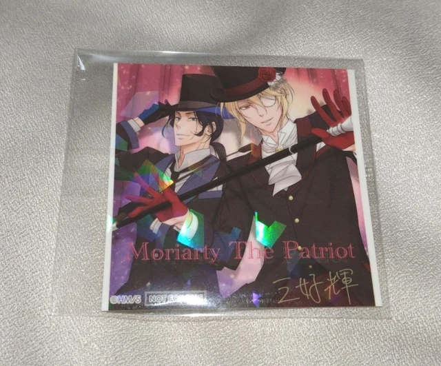 MORIARTY THE PATRIOT Jan Fes 2026 Jump SQ Holo Sticker Unused $300.83 ...