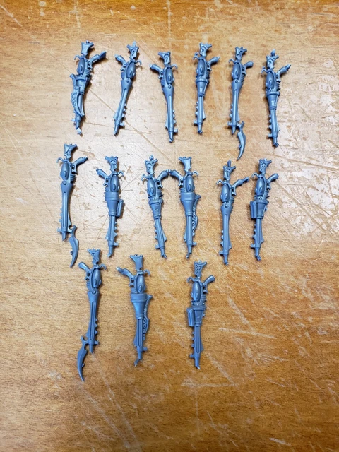 WARHAMMER 40K DRUKHARI Armory Bits Raider Holstered Splinter Rifles $3. ...