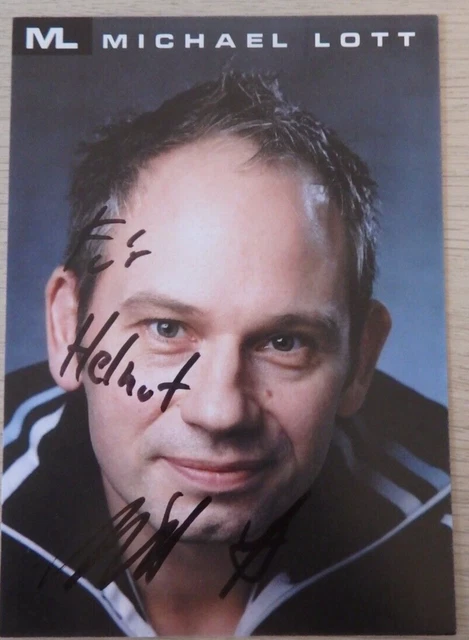 AUTOGRAMM DEUTSCHER THEATER- TV- und Film-Schauspieler Michael Lott (113668) EUR 4,99 - PicClick DE