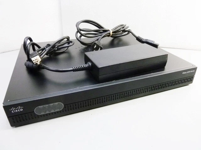 CISCO ISR4431/K9 INTEGRATED Service Router ISR4431 W/ 1 x AC Power ...