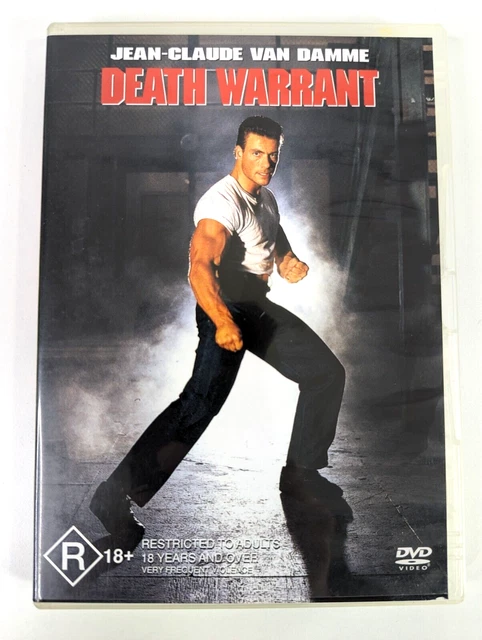 DEATH WARRANT (DVD, 1990) Jean-Claude Van Damme Region 4 [Disc Mint ...