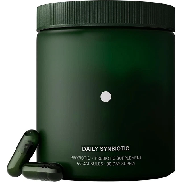 DAILY SYNBIOTIC PREBIOTIC and Probiotic Gut Health Supplement - 60 ...