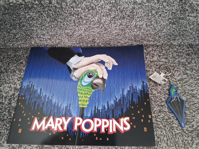 MARY POPPINS BROCHURE And Umberella Key Ring 2025 £5.45 - PicClick UK