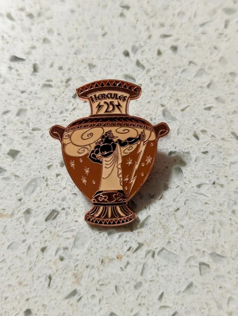ZEUS HERCULES 25TH Anniversary Vase Pottery Mystery Pin Disney 2022 $21 ...
