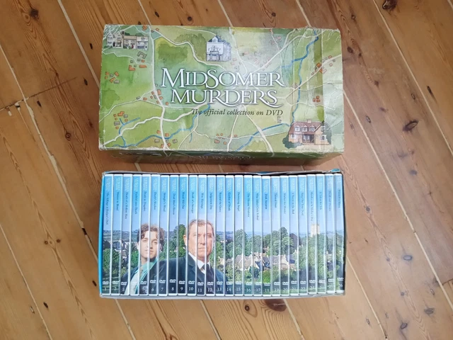 MIDSOMER MURDERS OFFICIAL Collection DVD Boxset Series 26 Disc Read description! £17.99 ...