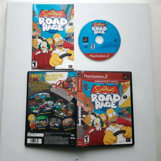 THE SIMPSONS ROAD Rage - PS2 -Playstation 2 $19.99 - PicClick CA