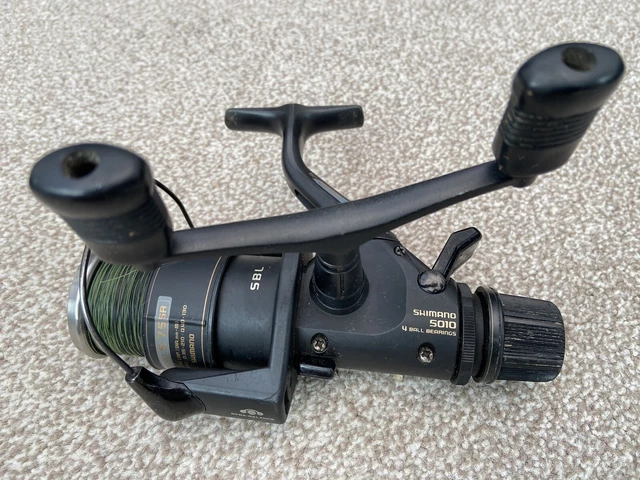 SHIMANO AERO BAITRUNNER GT5010 Fishing Reel Small Baitrunner ~ Barbel ...