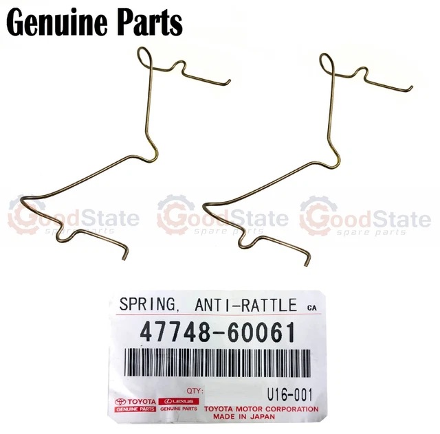 GENUINE TOYOTA LANDCRUISER 100 Series UZJ Front Brake Anti Rattle ...