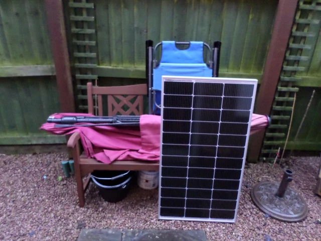 100W 12VOLT ELECTRON Plus Mono Solar Panel 1m cable Top Quality - Fast ...