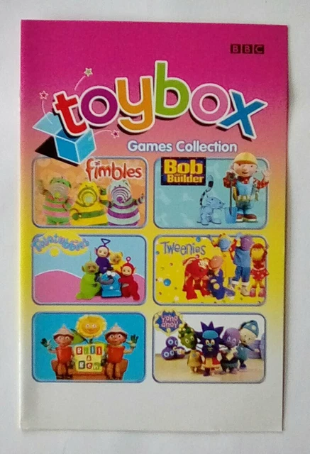 *INSTRUCTIONS ONLY* TOYBOX Games Collection BBC Toy Box Manual PC £3.95 ...