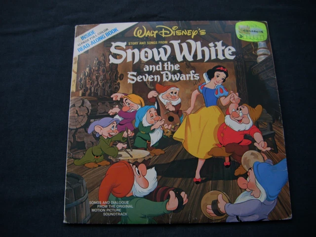 Walt Disneys Snow White And The Seven Dwarfs St 3906 Vinyl Lp Record
