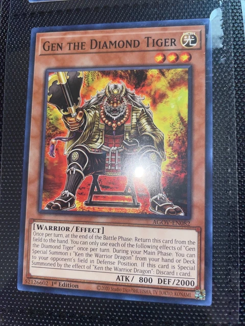 YUGIOH! X3 GEN The Warrior Dragon + X3 Ken The Diamond Tiger, Age Of ...