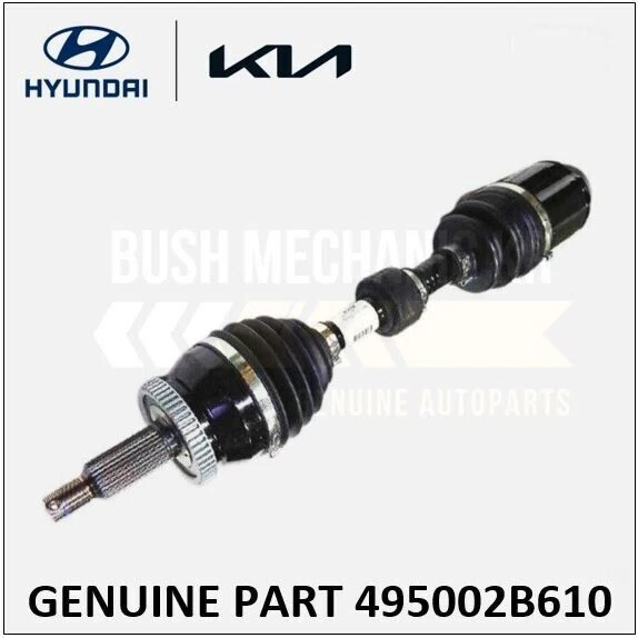 ARBRE DE TRANSMISSION d'origine OEM Hyundai Kia RH 495002B610 Santa Fe ...