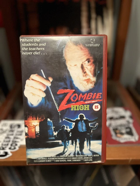 ZOMBIE HIGH VHS Horror Big Box Ex Rental Video £40.00 - PicClick UK