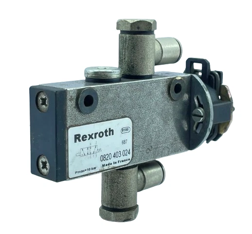 BOSCH REXROTH 0820403024 Válvula Mecánica Direccional 5/2 G1/8 Panel Neumático EUR 12,31 ...