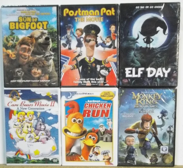6 ANIMATED AND FAMILY DVD movies Lot #M675 FREE US S/H Elf Day Postman ...
