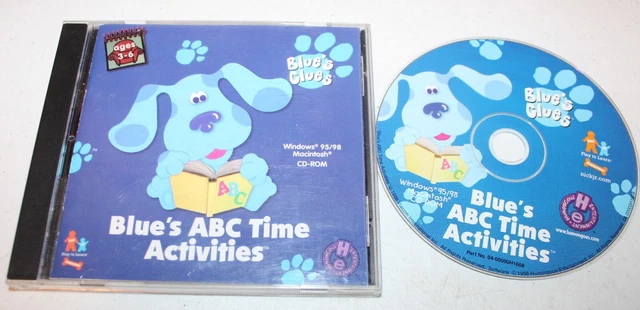 BLUE'S CLUES BLUE'S ABC Time Activities (PC/MAC, 1998) version Atari 3 ...