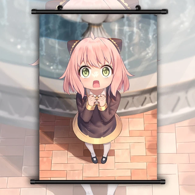 SPY×FAMILY ANYA FORGER Banner Canva Wall Poster Scroll Room Decor £2.63 ...