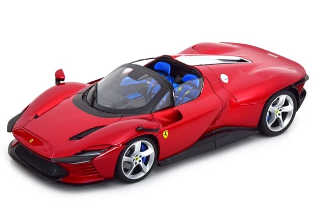 2022 FERRARI DAYTONA SP3 SPIDER ROSSO MAGNA RED 1:18 by BURAGO ...