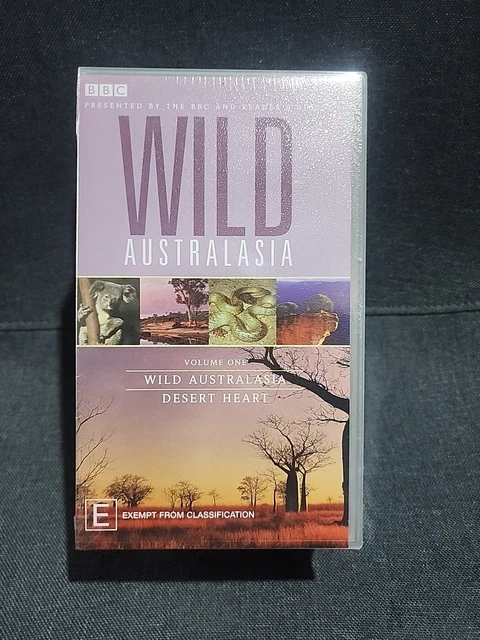 BBC WILD AUSTRALASIA VHS Volume 1 2 3 Australia Desert Country Tapes ...