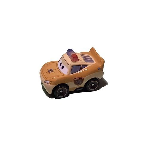 DISNEY PIXAR CARS Mini Racers Deputy Lightning McQueen 4cm Car $25.89 ...