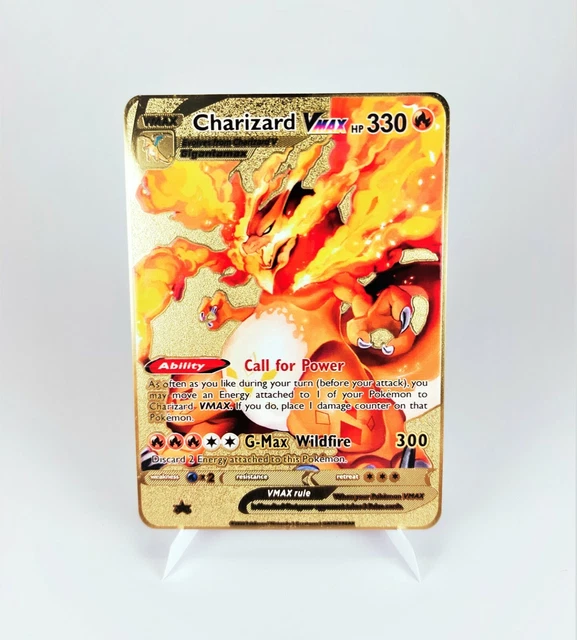 POKEMON CARD Charizard Vmax Fire Dragon Gigamax Wildfire Limited ...