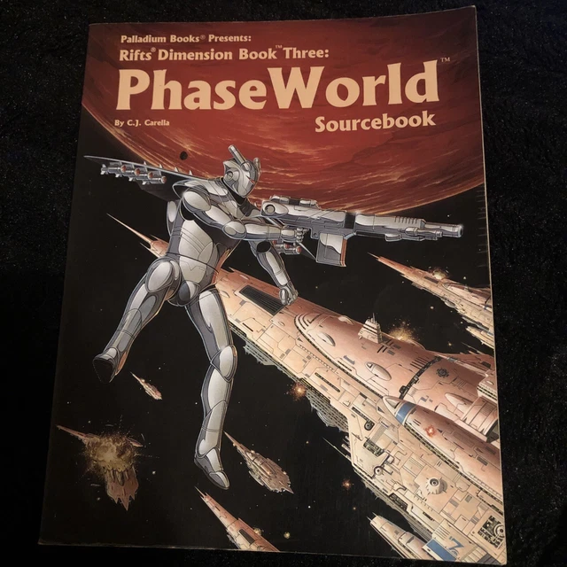 PALLADIUM - RIFTS Dimensions Book Three: Phase World Sourcebook - VGC £ ...