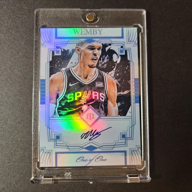 VICTOR WEMBANYAMA NATIONAL Treasures 1/1 ACEO (pas Panini) Holo EUR 11 ...