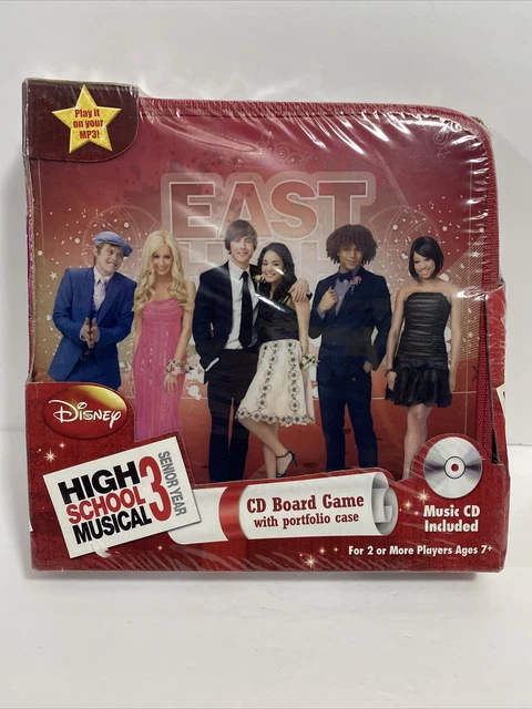 DISNEY HIGH SCHOOL Musical 3 Senior Year CD Board game + Music CD + Red ...