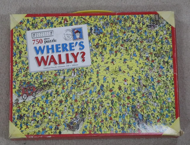 WHERE'S WALLY? Original 1990 Series -750 Piece Puzzle - The Gold Rush ...